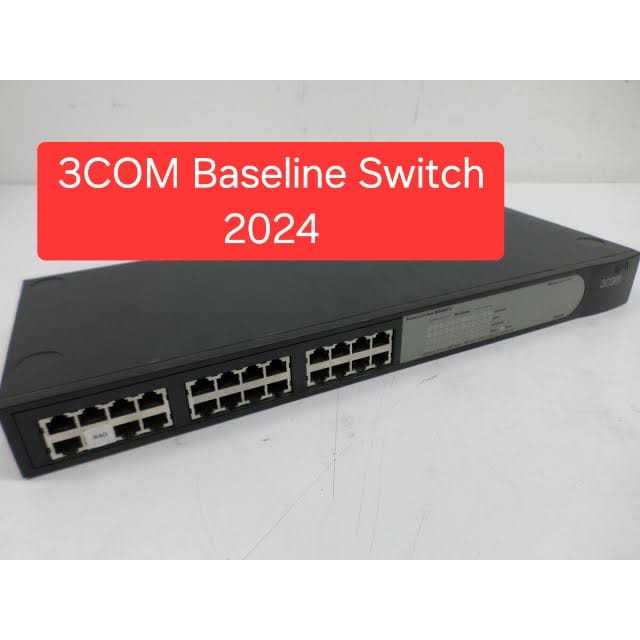 Jual 3com Baseline switch 2024 Switch 24 Port | Shopee Indonesia
