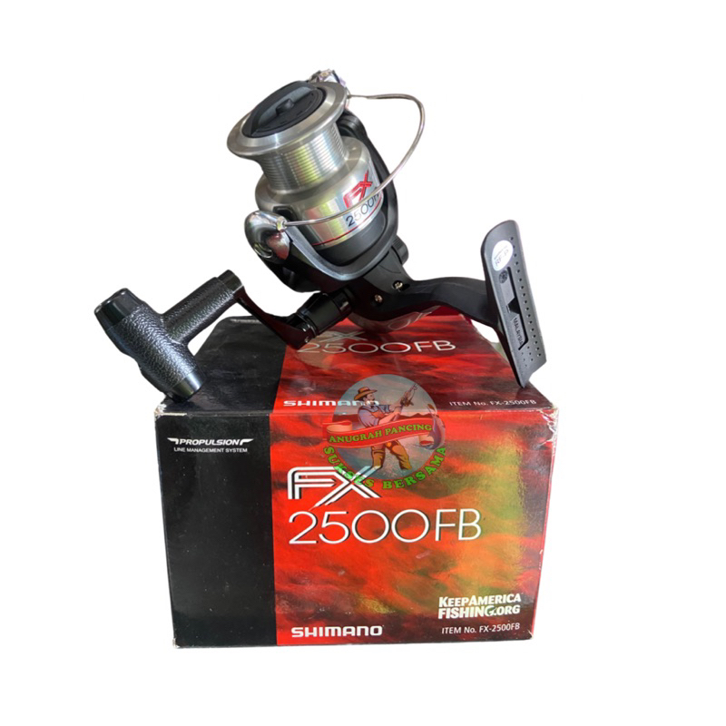 Jual Reel Shimano FX 2500 FB Propulsion System 1 Ball Bearings | Shopee Indonesia