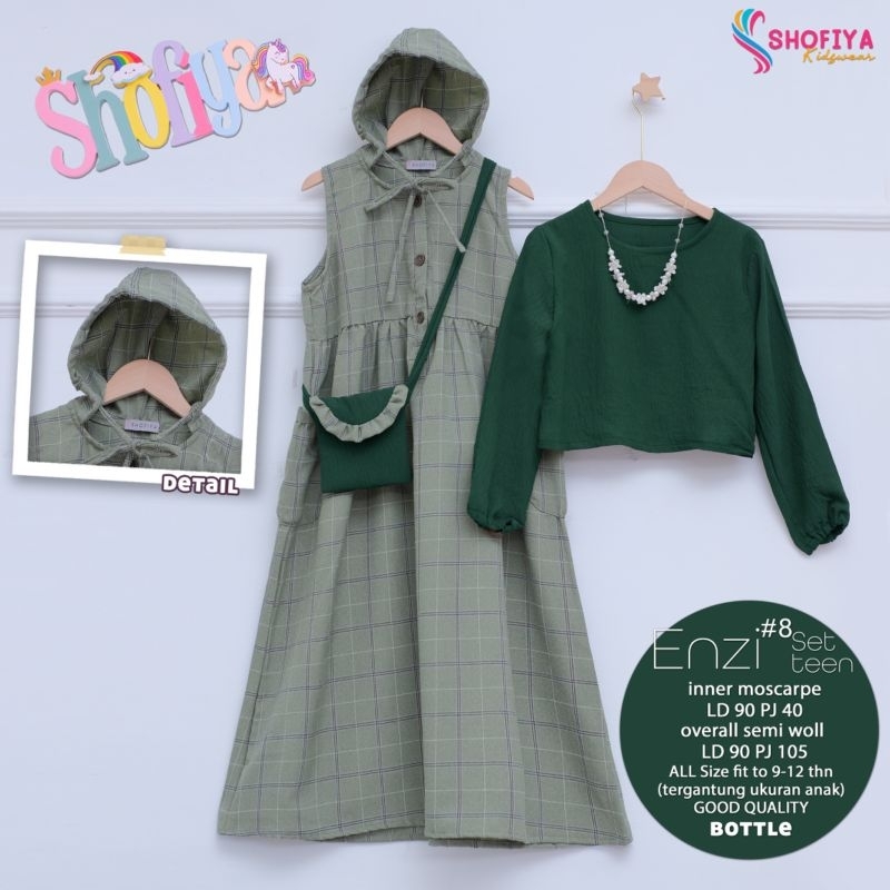 Jual ENZY SET BY SHOFIYA/SETELAN REMAJA CASANDRA SET BY QAISARA SETELAN WANITA KEKINIAN | Shopee ...