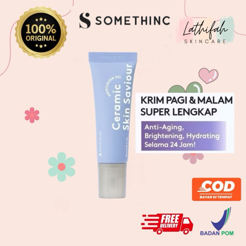 Jual Somethinc Ceramic skin savior moisturizer gel 25ml | Shopee Indonesia