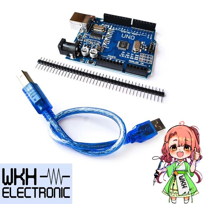 Jual ARDUINO UNO R3 ATMEGA328P SMD CH340 COMPATIBLE BOARD PLUS USB ...