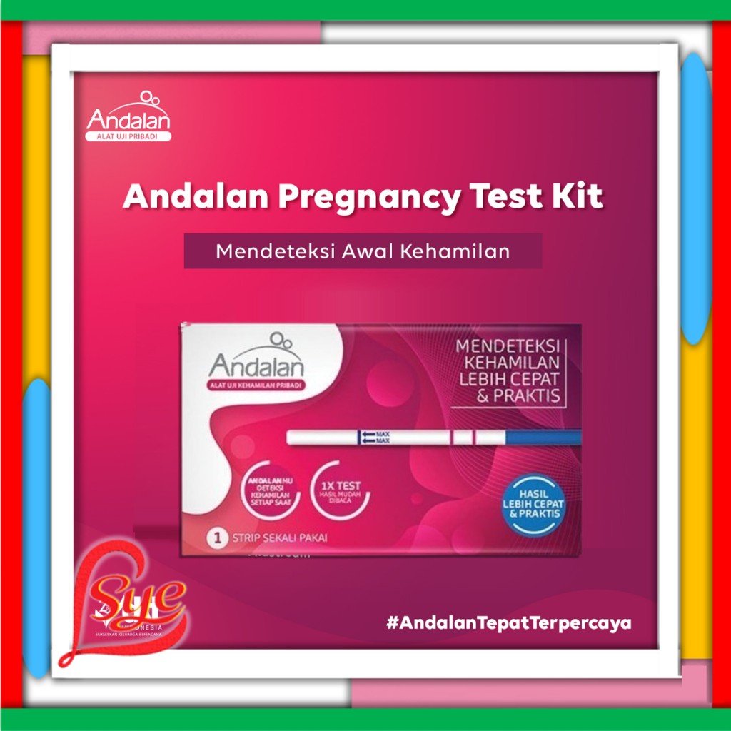 Jual Andalan Pregnancy Test Strip 1 Pcs | Alat Cek Kehamilan | Kualitas ...