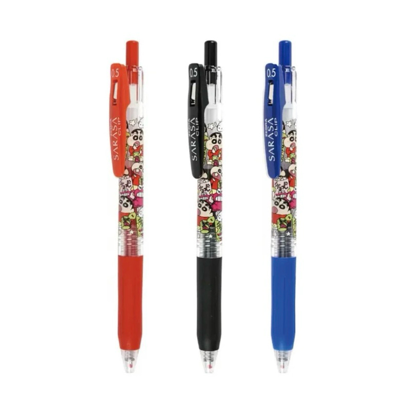 Jual Pulpen Gel Zebra Sarasa Crayon Shinchan Sinchan Clip 0.5 - Limited ...