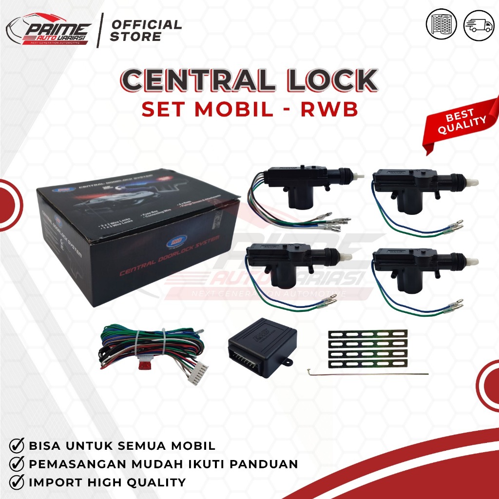 Jual Central Lock Set Mobil Pistol RWB | Shopee Indonesia