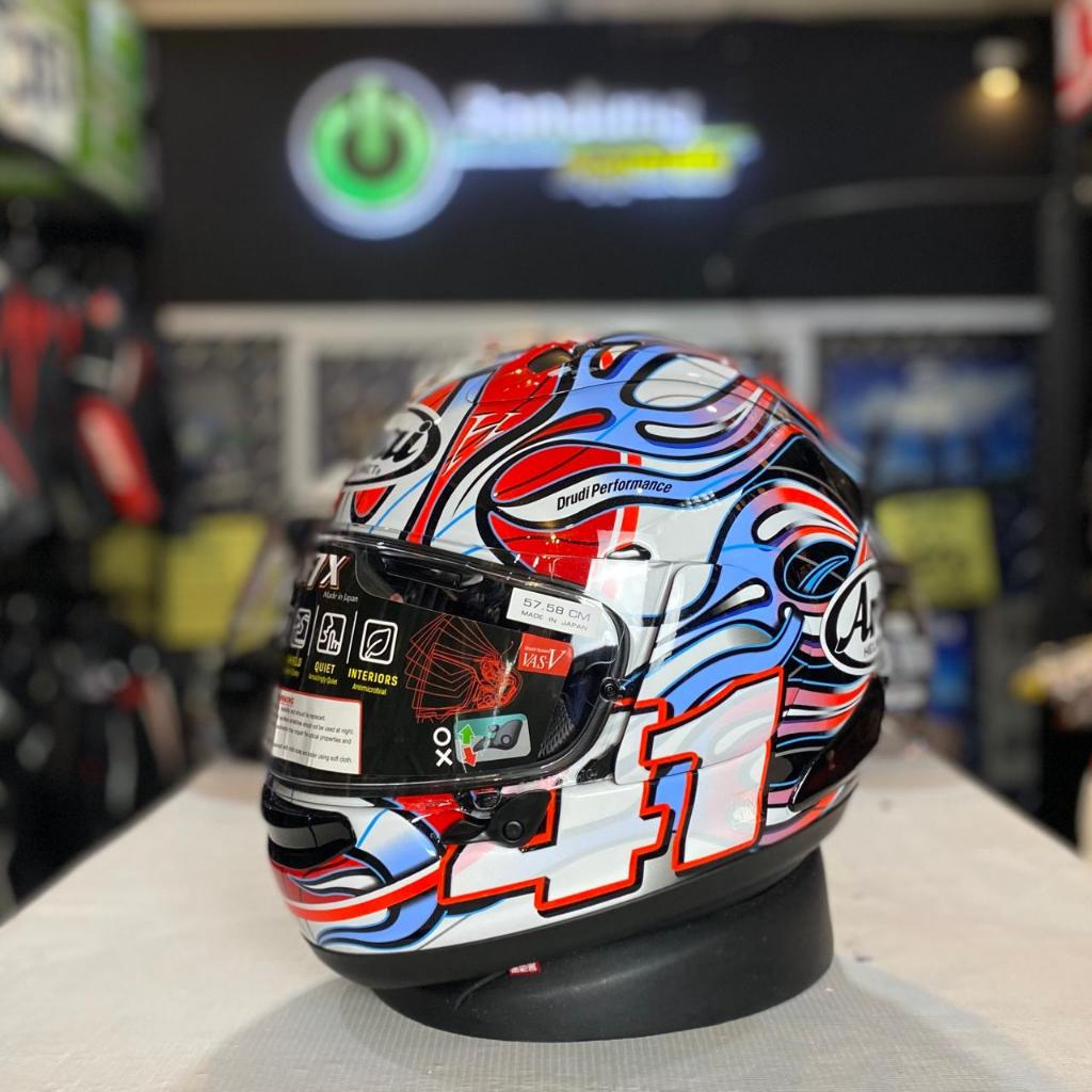 Jual Arai RX7X Haga WSBK Haga Rainbow Original SNI Arai RX-7X Haga ...