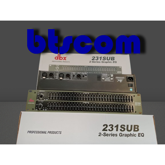 Jual EQUALIZER DBX231 DBX 231 PLUS SUBWOOFER TERBAIK EKUALISER SUB OUTPUT | Shopee Indonesia