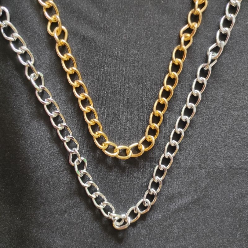 Jual Rantai tas aluminium ringan tanpa pengait meteran | Shopee Indonesia