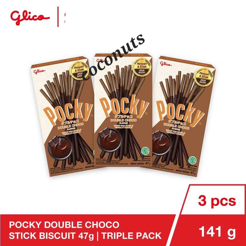 Jual Glico Pocky Biscuit Stick All Variant Package 3 Pcs | Shopee Indonesia