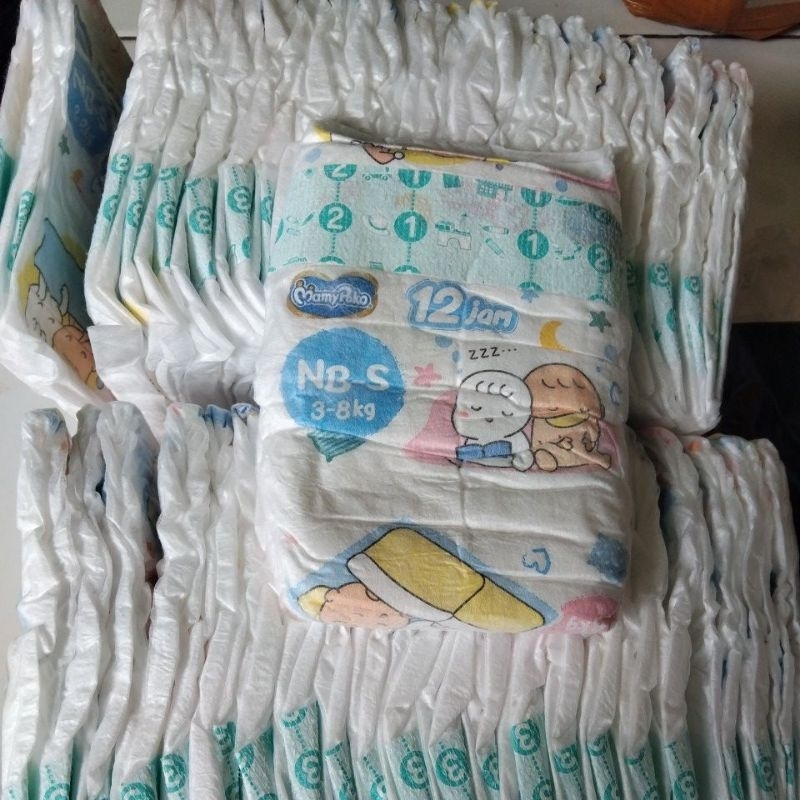 Jual Merries nb-s/pcs hijau tipe perekat curah aman masih bagus ...