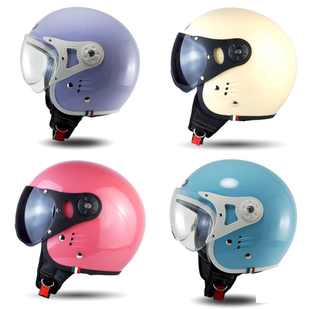 Jual Helm Pilot Italy Helm Rsix Bogo SNI | Shopee Indonesia