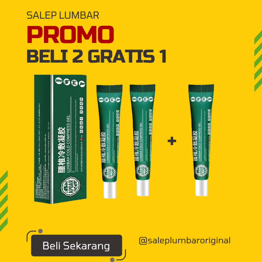 Jual BELI 2 GRATIS 1 - SALEP LUMBAR SPINE COOLING GEL PEREDA SAKIT ...