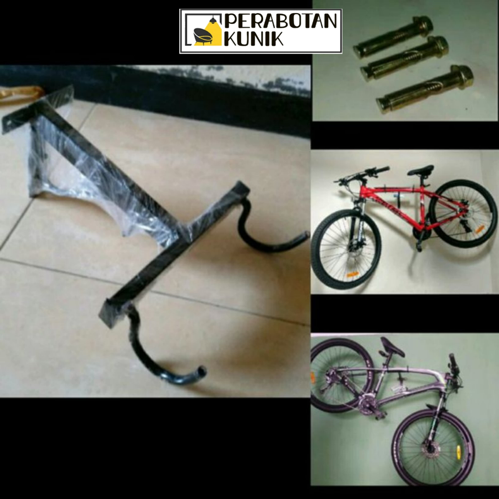 Jual hanger dinding sepeda/gantungan sepeda di dinding berkualitas ...