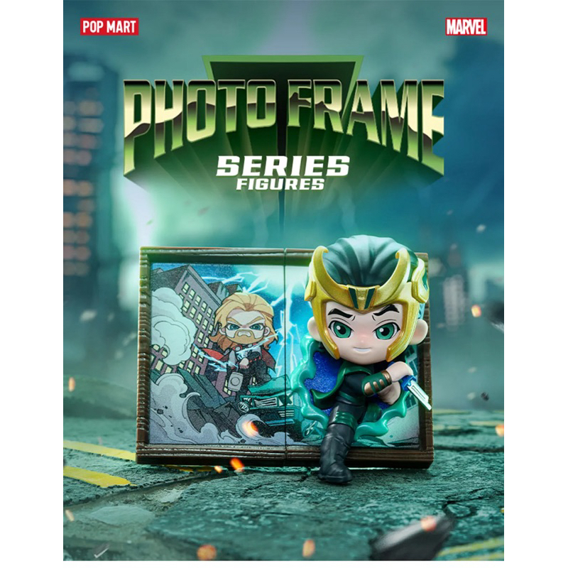 Jual [READY] POPMART MARVEL PHOTO FRAME SERIES FIGURES - SELECTED ...