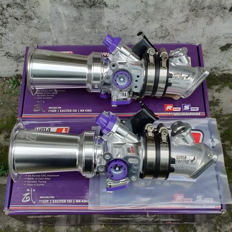 Jual Throttle body UMA RACING mx king y15zr Tb 32 34 36 38 40 42MM ...