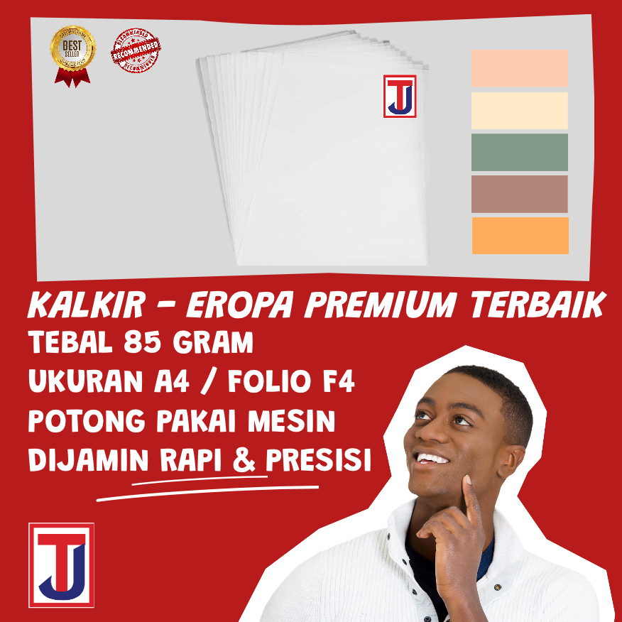 Jual Kertas Kalkir Transparan / Tracing Paper 85 Gram Ukuran A4 / F4 ...