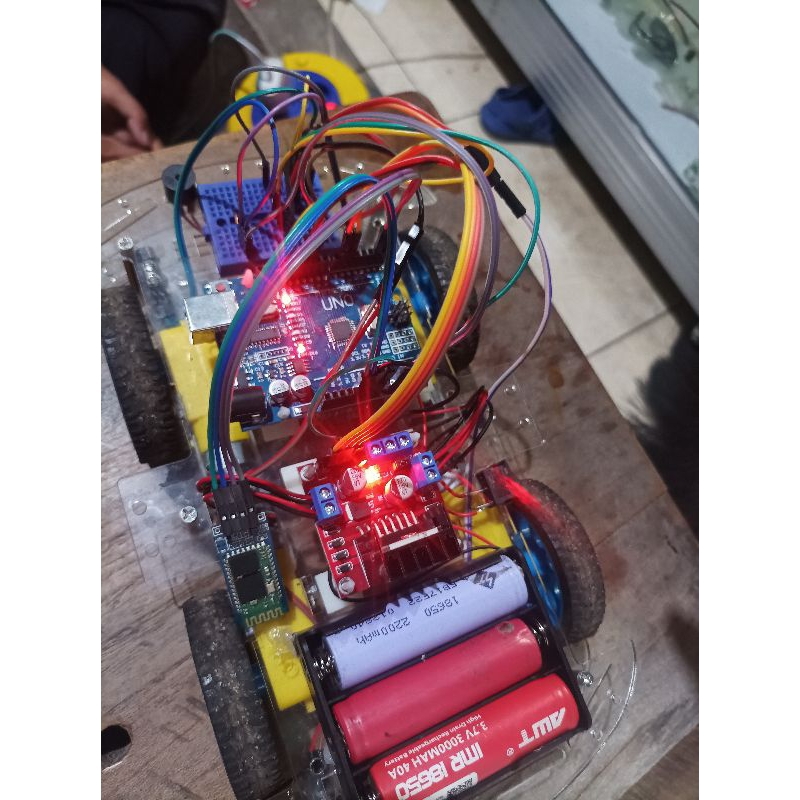 Jual robot car arduino mengunakan bluethoot | Shopee Indonesia