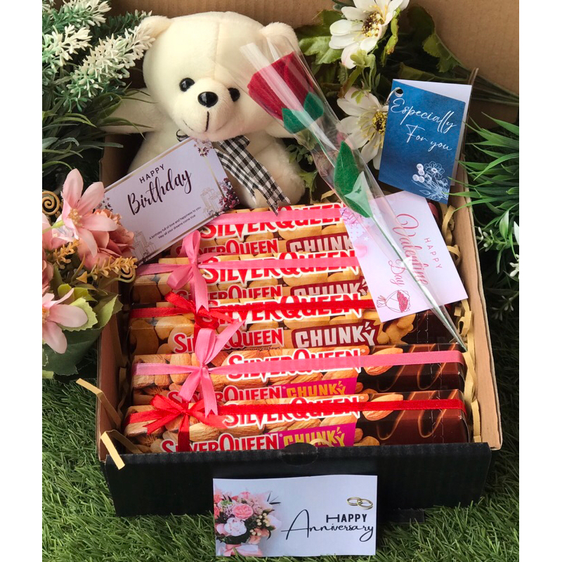 Jual Hadiah Ulang Tahun / Gift Box Cokelat / Hampers Boneka Mini Bear ...