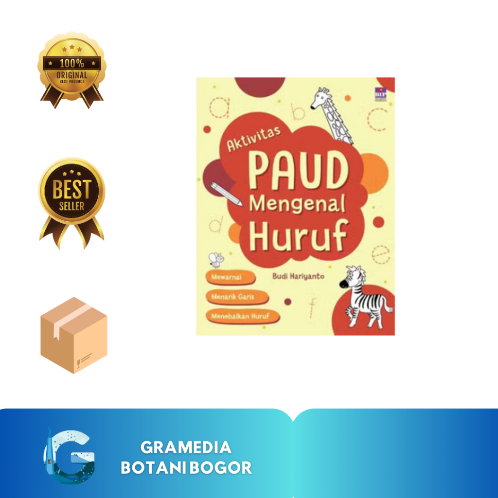 Jual GRAMEDIA BOGOR - AKTIVITAS PAUD MENGENAL HURUF | Shopee Indonesia