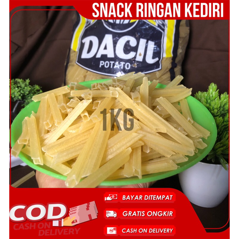 Jual stick potato 1kg mentah super / stik potato murah mekar | Shopee ...