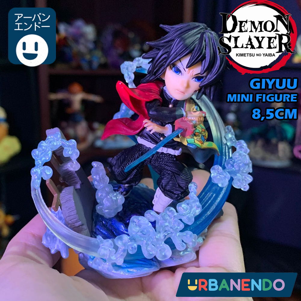 Jual Action Figure Tomioka Giyuu Demon Slayer 8.5cm Mini Figure ...