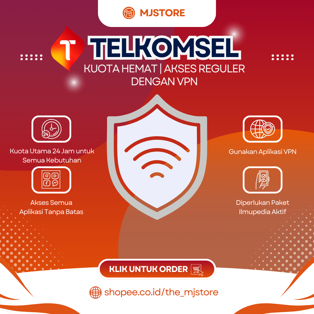 Jual PAKET DATA TELKOMSEL | KUOTA VPN 30 HARI | Shopee Indonesia