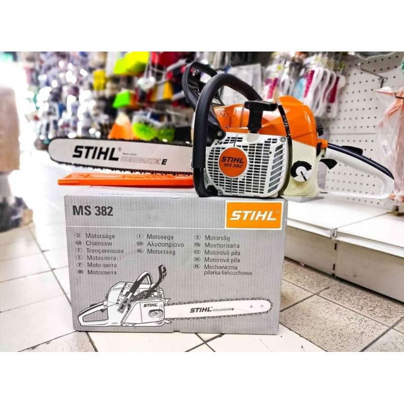 Jual MESIN CHAINSAW/SENSO STIHL MS-382 .KOMPLIT,FULL SET TINGGAL PAKAI | Shopee Indonesia