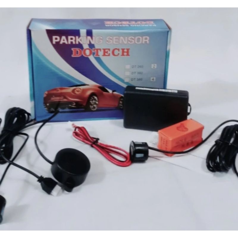 Jual Sensor Parkir Mobil / Sensor Mundur DOTECH 2 Titik | Shopee Indonesia