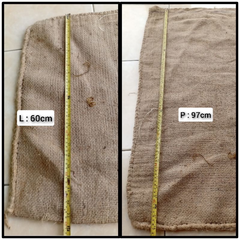Jual karung goni bekas polos uk 50kg | Shopee Indonesia
