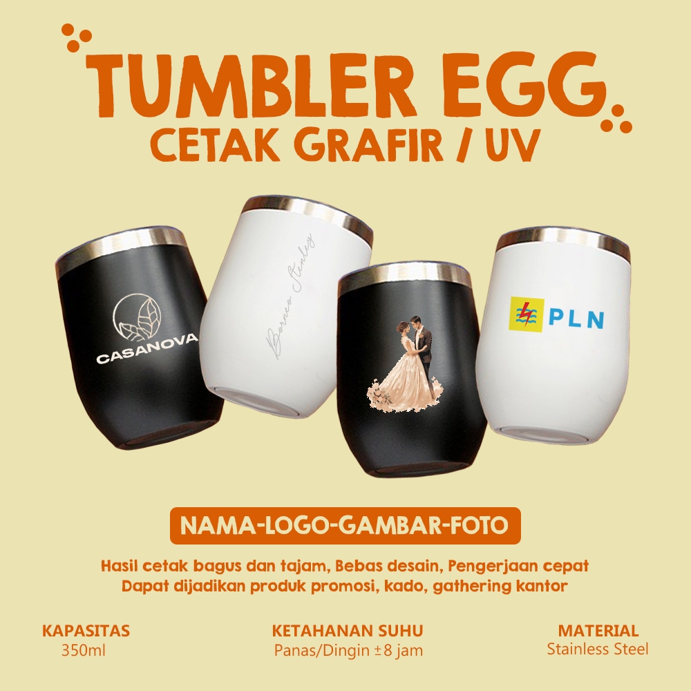 Jual MUG EGG CUSTOM GRAFIR / MUG CUSTOM EGG UV / MUG TELUR CETAK NAMA DAN LOGO MURAH TERBAIK ...