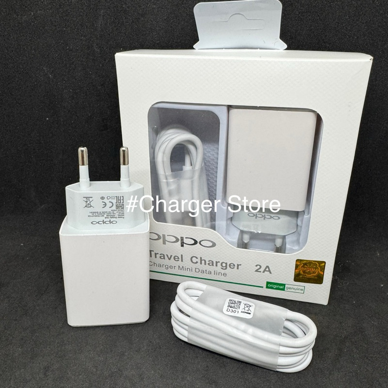 Jual Charger Original 100% 2A Real Amper Type C Carger Oppo AK933 2A ...
