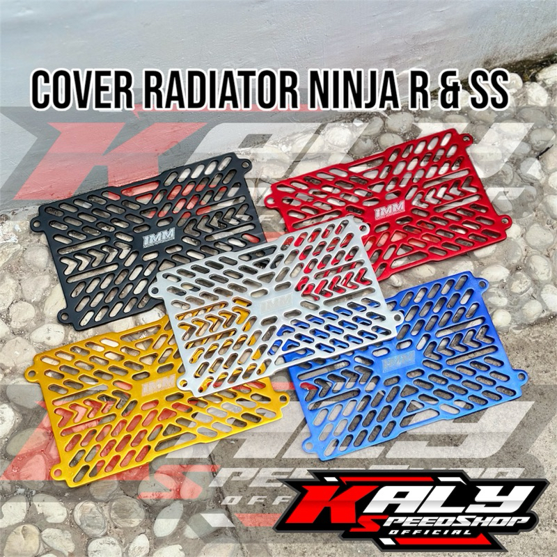 Jual TUTUP COVER RADIATOR NINJA R & SS CNC HIGH QUALITY BY KALY SPEED ...