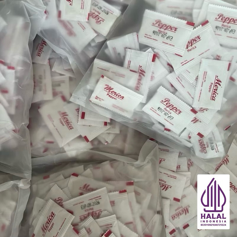 Jual MERICA SACHET MERICA BUBUK ISI 250 PCS | Shopee Indonesia