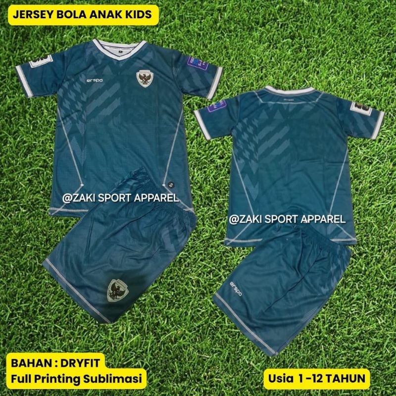 Jual Jersey bola anak kiper timnas indonesia terbaru 2024| setelan jersey timnas kids | Pakain ...