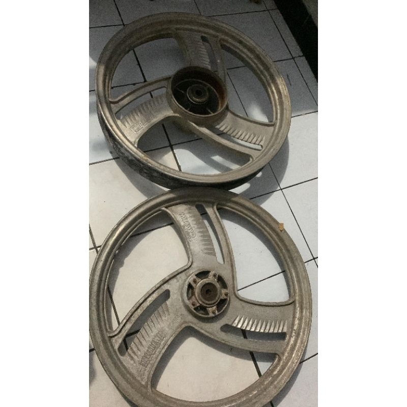 Jual Sepasang Velg Pelk Pelek Veleg Velk Mitsuyo Ring 18 an Alumunium ...