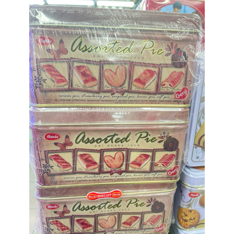 Jual Monde Assorted Pie 285g | Shopee Indonesia