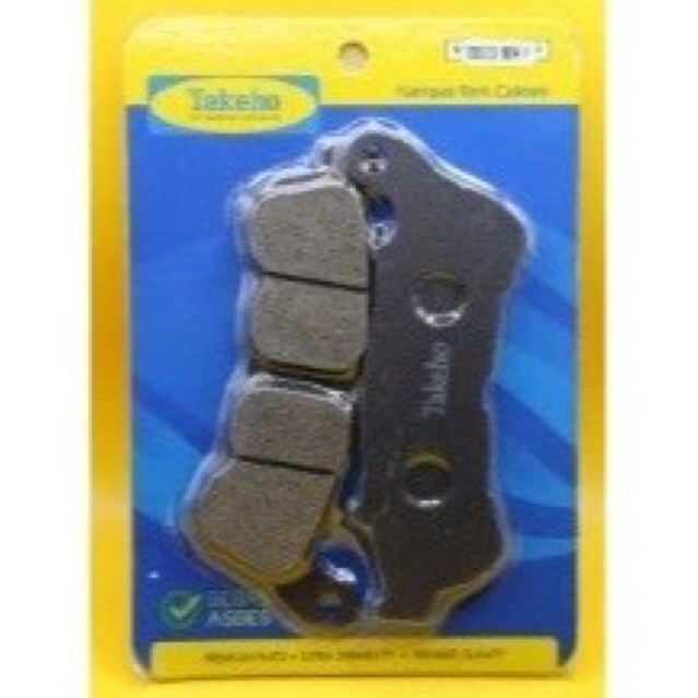 Jual DISPAD KAMPAS REM CBR 250 NEW FRONT DEPAN MERK TAKEHO | Shopee ...