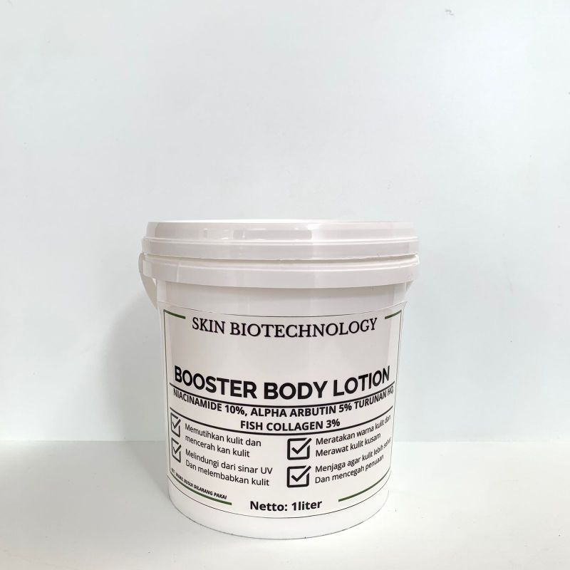 Jual BOOSTER BODYLOTION ALPHA ARBUTIN TURUNAN HQ | NIACINAMID 10% SKIN BIOTECHNOLOGY | Shopee ...