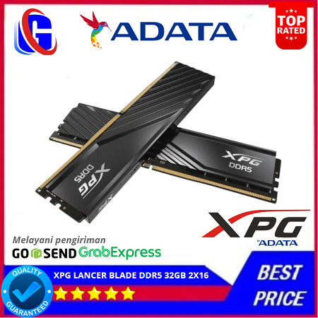Jual ADATA XPG LANCER BLADE DDR5 32GB (2x16GB) 5600Mhz - BLACK | Shopee ...