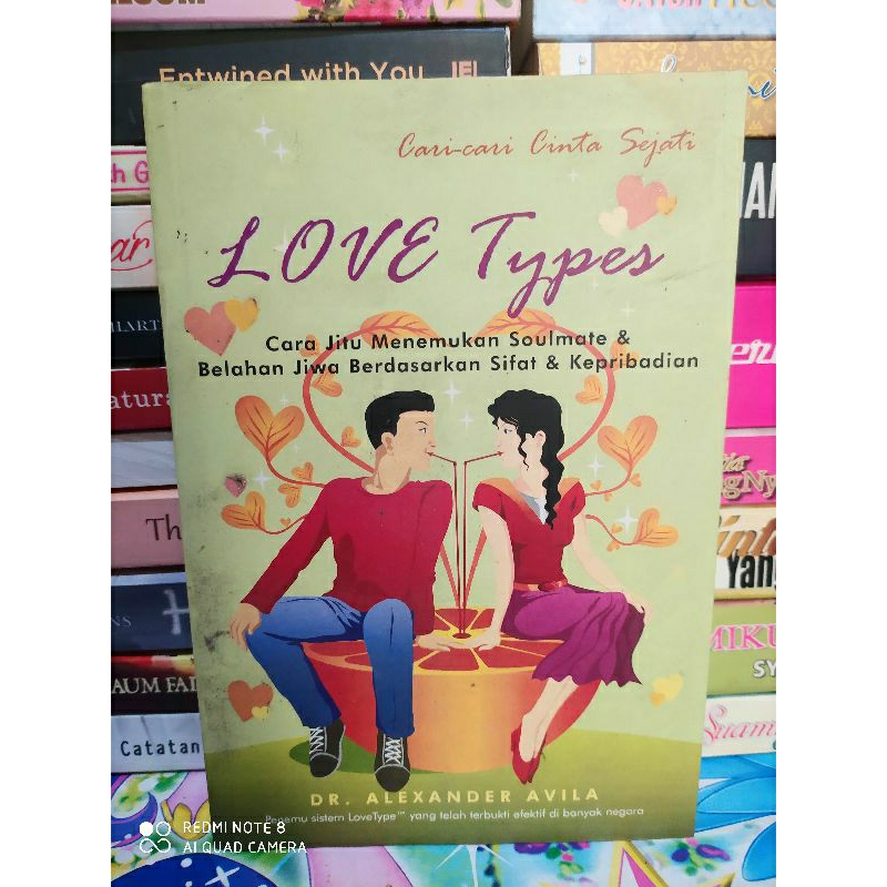 Jual BUKU LOVE TYPES : CARA JITU MENEMUKAN SOULMATE (ORIGINAL) | Shopee ...