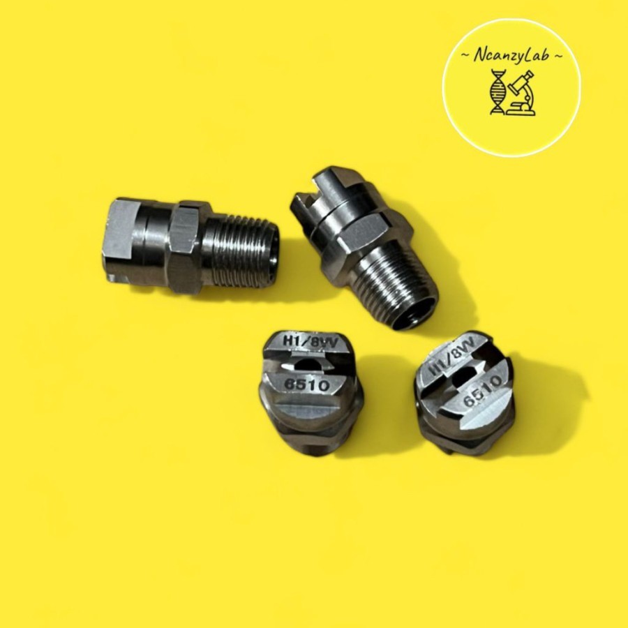 Jual Nozzle Vee Jet 65° Flat Spray 1/8 Tipe 8030 Flat fan | Shopee ...