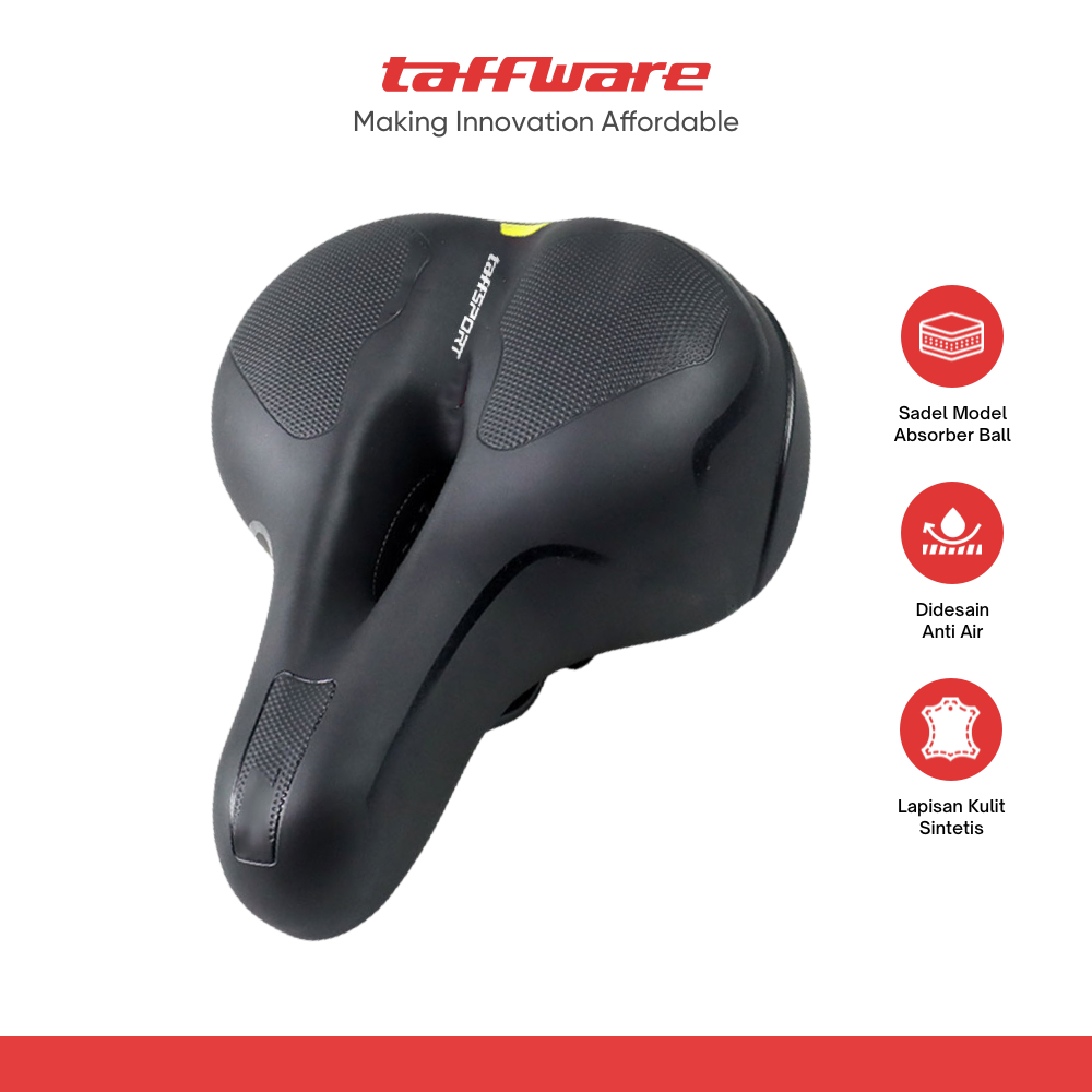 Jual TaffSPORT Jok Sadel Sepeda Kulit Soft Pad Casual Style - UE55 ...