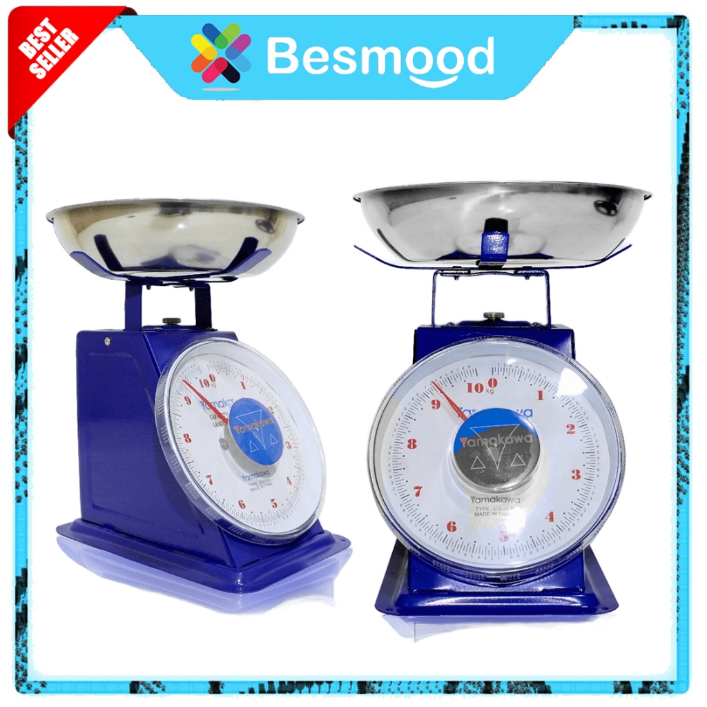 Jual Besmood Timbangan Duduk Timbangan Buah Timbangan Analog 5kg 10kg 15kg 20kg Yamakawa ...