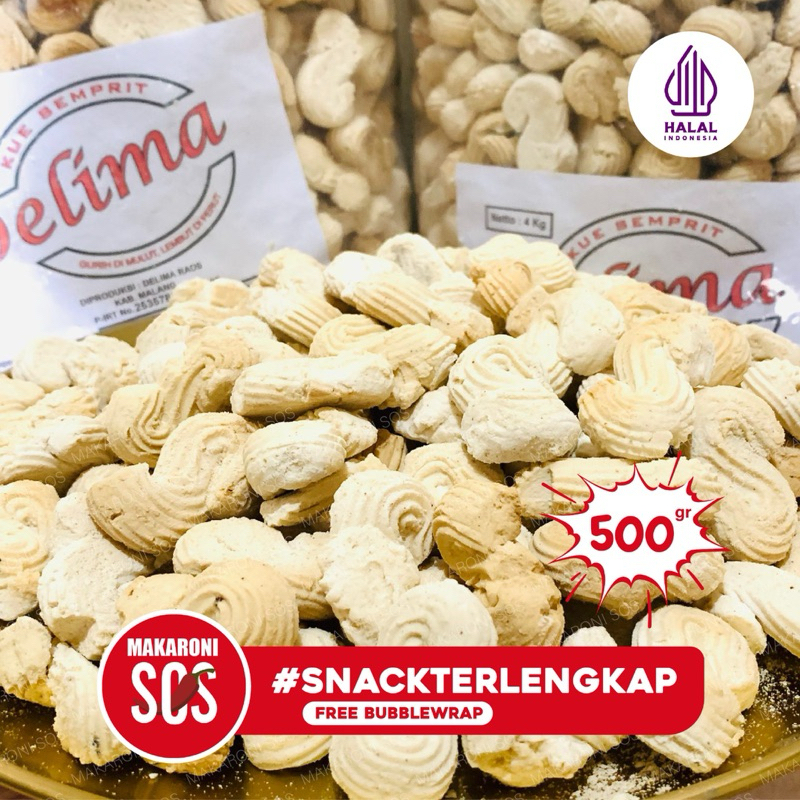 Jual Kue Semprit “S” 500Gr | 1/2Kg Kuih Semprit Santan Jadul Khas ...