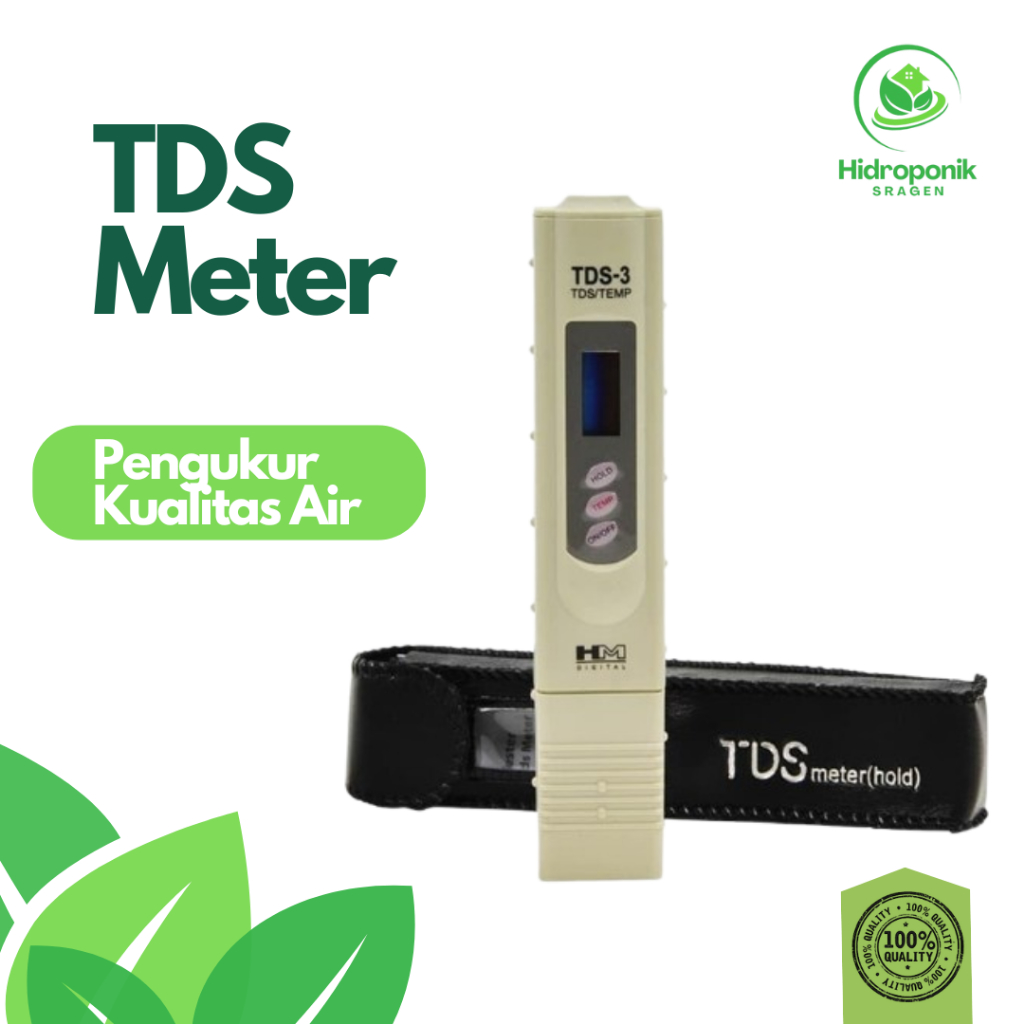Jual HIdroponik Sragen- Digital Tds Meter Alat Ukur Nutrisi Hidroponik | Shopee Indonesia