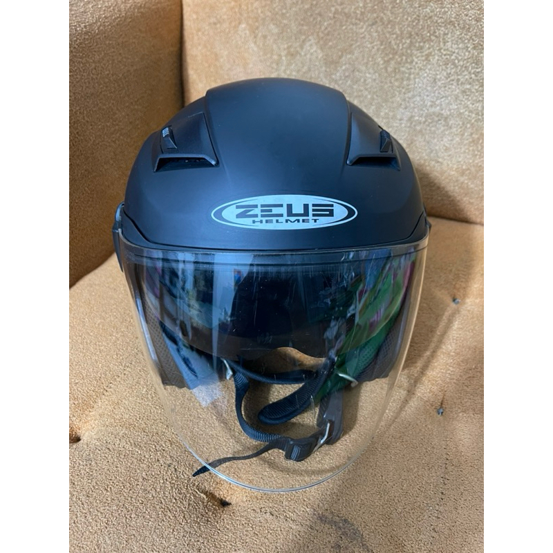 Jual Helm Zeus 611 Hitam Doff | Shopee Indonesia