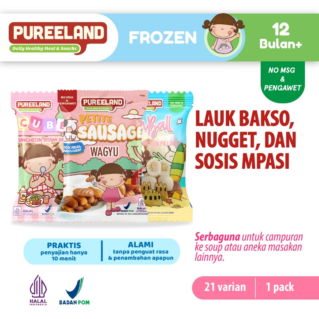 Jual Bakso Nugget dan Sosis Mpasi / Lauk Frozen Mpasi / BB Booster ...