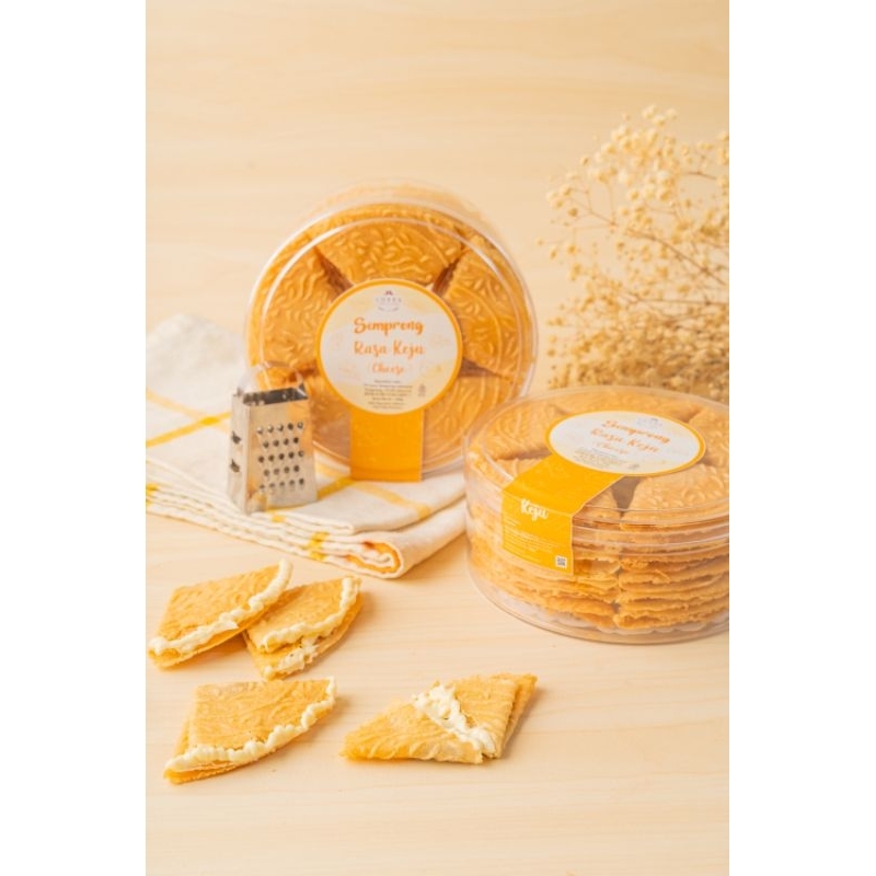 Jual Kue Kering Kue Lebaran Snack Cemilan Manis Loves Semprong Rasa ...