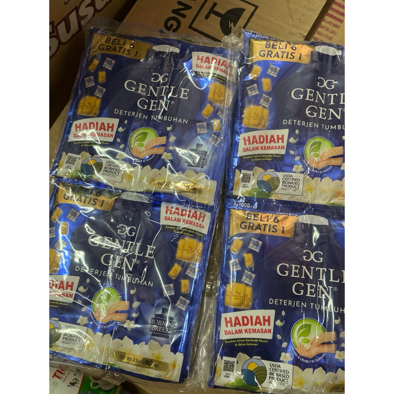 Jual GENTLE GEN SACHET BELI 3 GRATIS 1 [HARGA 2 RENTENG ISI 12 SACHET ...