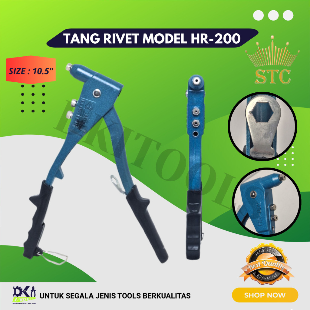 Jual STC Tang Rivet LOBSTER AL Model HR-002 Hand Riveter 10.5 inch | Shopee Indonesia