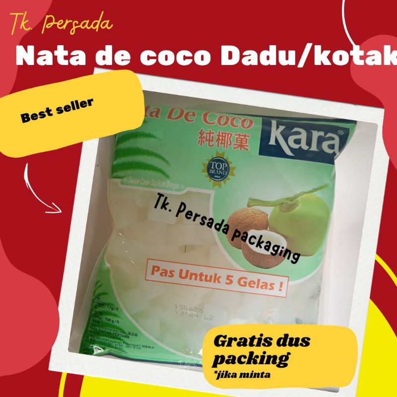 Jual Nata de coco Kotak - Nata de coco dadi Merk kara | Shopee Indonesia